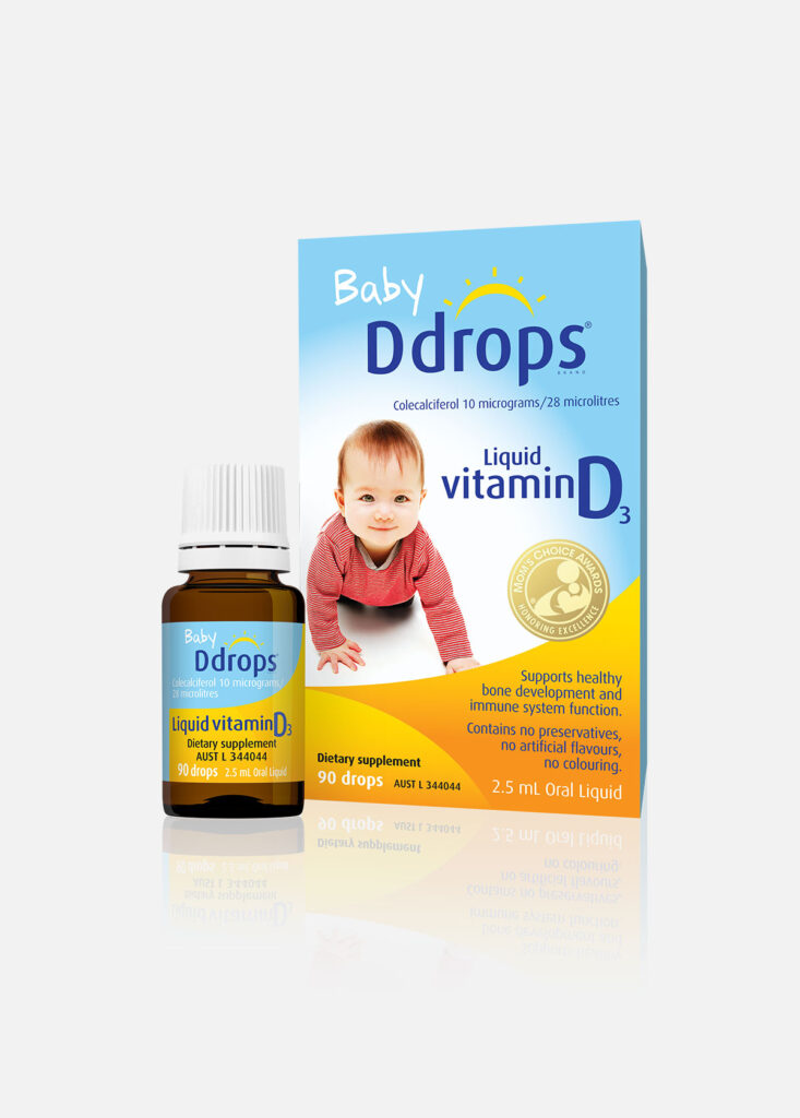 Baby Ddrops® Liquid Vitamin D 400IU 2.5ml (90 drops)